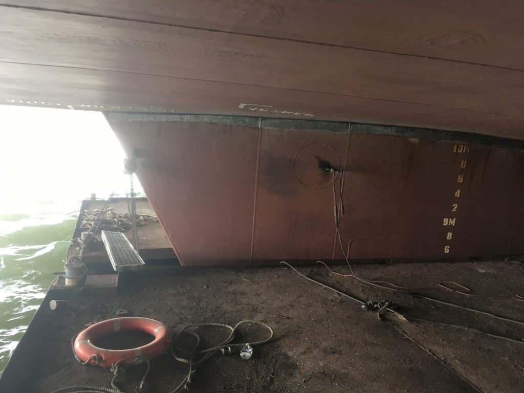 Rudder Trunk Emergency Mobile Repairs - The General Ship Repair Corporation